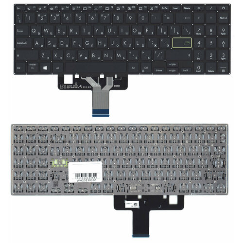 Клавиатура (keyboard) для ноутбука Asus VivoBook X521, черная