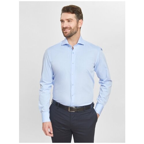 Рубашка KANZLER, размер 44, голубой