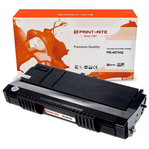Print-Rite Тонер-картридж совместимый ПринтРайт Print-Rite PR-407442 SP 110E черный 2K