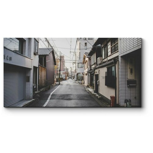 Модульная картина Узкие улочки Киото40x20