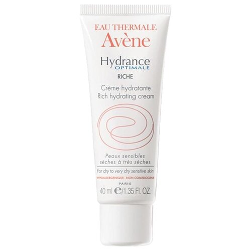 AVENE Hydrance Optimale Riche Увлажняющий крем для сухой кожи лица, 40 мл