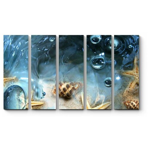 Модульная картина Морские обитатели150x90