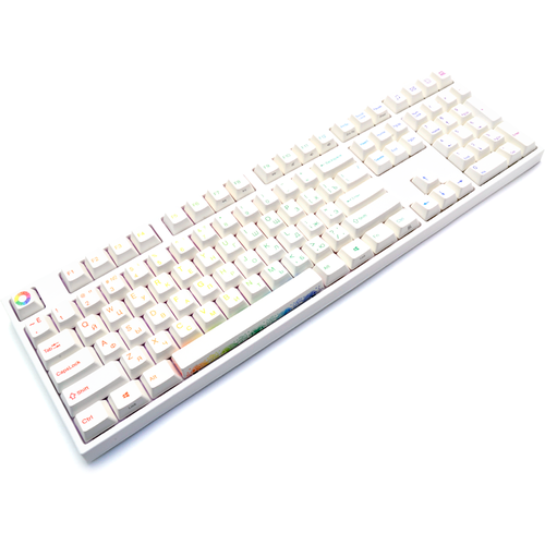 Профессиональная клавиатура Varmilo VA108M Double Rainbow RGB Cherry MX Brown