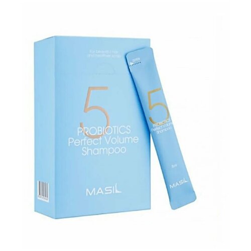 MASIL 5 PROBIOTICS PERFECT VOLUME SHAMPOO Шампунь для увеличения объема волос с пробиотиками 8мл