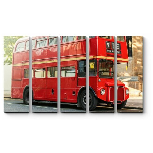 Модульная картина Красный символ Лондона 90x54