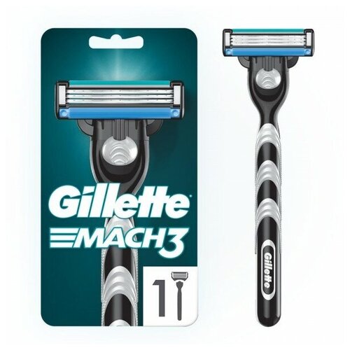 Бритвенный станок Gillette MACH3 с 7 сменными кассетами