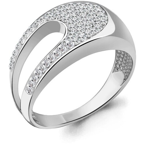 Кольцо Diamant online, серебро, 925 проба, кристалл, размер 20.5