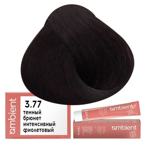 Tefia Ambient Крем-краска для волос AMBIENT 3.77, Tefia, Объем 60 мл