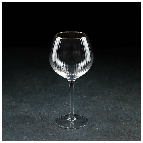 Бокал стеклянный для вина Magistro Орион, 550 мл, 22x7,9 см