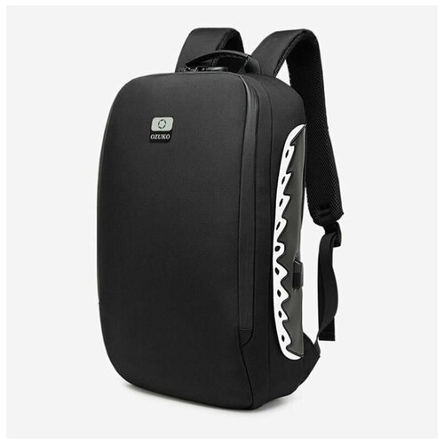 Рюкзак для ноутбука с USB Черный до 15,6 дюймов