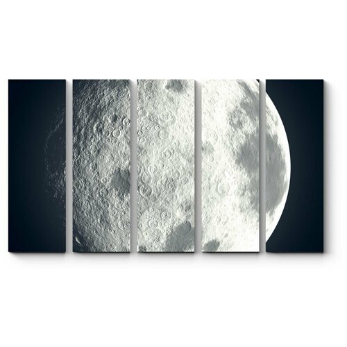 Модульная картина Безупречная Луна 190x114
