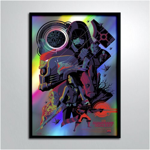 Постер в раме/Марвел Стражи Галактики Стикер Marvel Guardians of the Galaxy