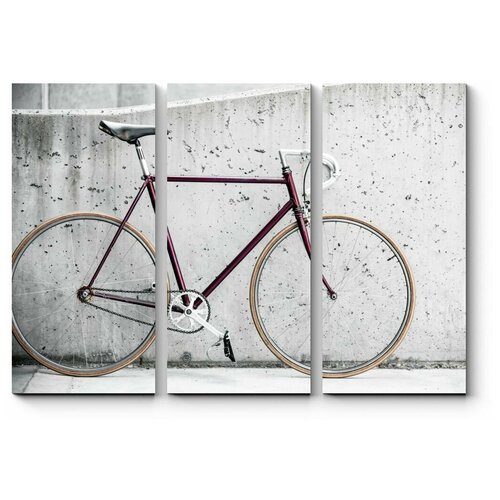 Модульная картина Старый ретро-велосипед150x108