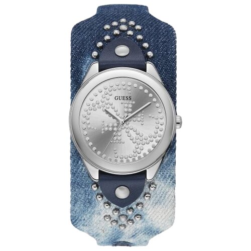 Наручные часы GUESS Trend, синий, серебряный