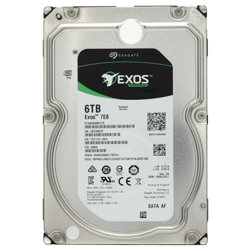 Жесткий диск Seagate Exos 7E8 6 ТБ ST6000NM0115