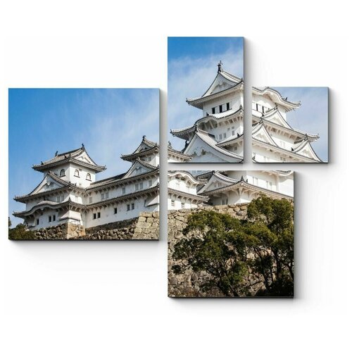 Модульная картина Замок Белой Цапли в Японии92x77