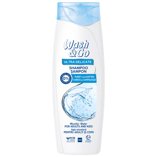 Wash & Go шампунь Мицеллярный для всех типов волос, 360 мл
