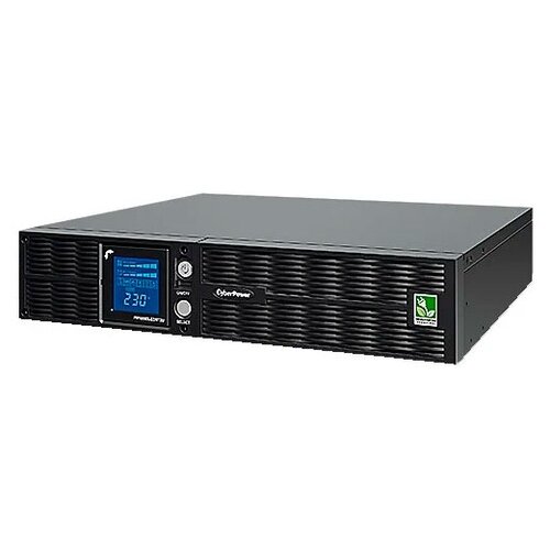 Интерактивный ИБП CyberPower PR1000ELCDRT2U чёрный 900 Вт