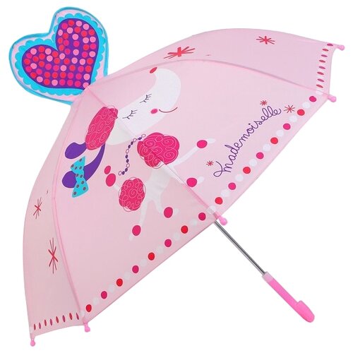 Зонт-трость Mary Poppins, розовый