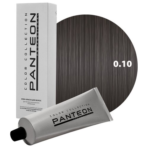 Panteon Color Collection Стойкая крем-краска для волос для профессионального применения, 0.10 пепельный, 100 мл