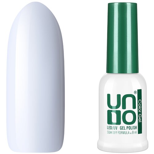 Гель лак для ногтей UNO Color Gel № 1, White, 8 мл