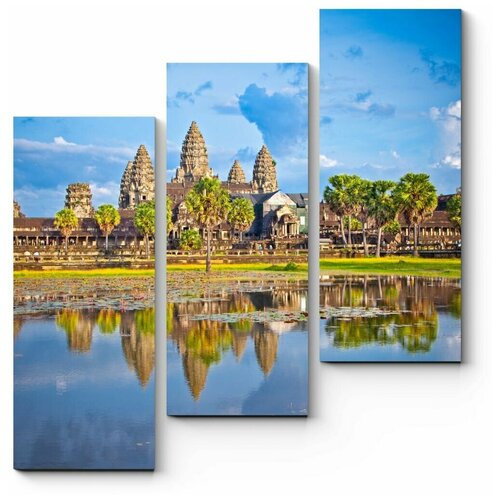 Модульная картина Знаменитый храмовый комплекс Ангкор-Ват90x96