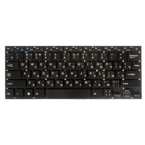 Клавиатура ZeepDeep для ноутбука Prestigio Smartbook 141A, Smartbook 141 C2 141A 141A01 141A02 141A03 P141C01, Haier HI133M черная