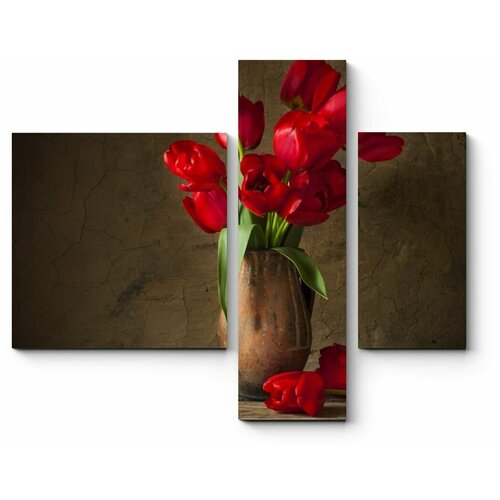 Модульная картина Прекрасные тюльпаны 110x91