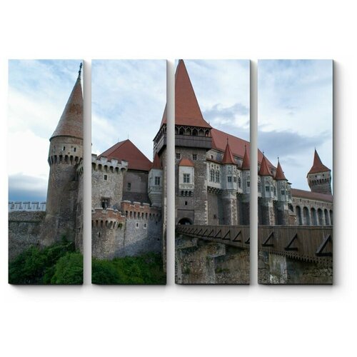 Модульная картина Корвин замок в Румынии80x60