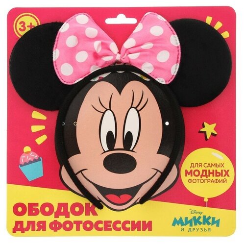Disney Ободок для фотосессии "Ушки Мышки", Минни Маус микс