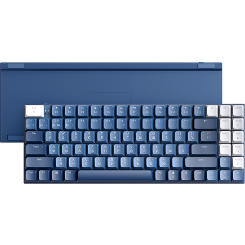 Клавиатура механическая UGREEN KU102 (15228) Slim Mechanical Keyboard USB-C & Bluetooth тонкая и легкая. Цвет: синий