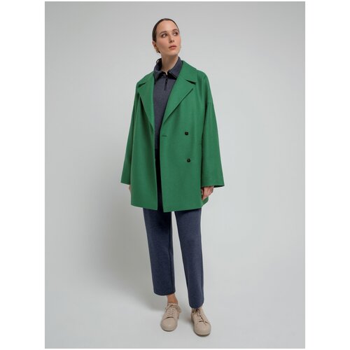 Пальто Pompa, размер 48/170, зеленый