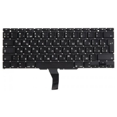 Клавиатура для для MacBook Air 11 A1370 A1465, для Mid 2011 - Early 2017, Г-образный Enter RUS ZeepDeep