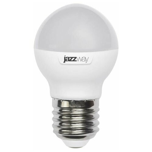 Лампа светодиодная jazzway 2859631A, E27, G45, 9 Вт, 3000 К