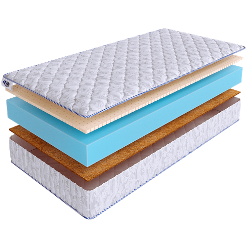 Беспружинный ортопедический матрас SkySleep ROLLER Cotton Mix 17 на диван кровать 60x186