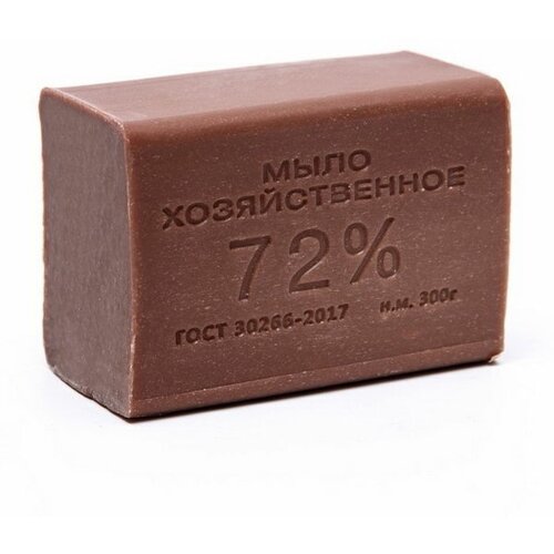 Мыло хозяйственное 72% 300гр, 42 шт.