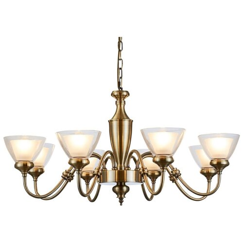 Люстра Arte Lamp Toscana A5184LM-8AB, E14, 320 Вт, кол-во ламп: 8 шт., цвет: бронзовый