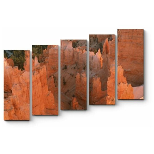 Модульная картина Крутой каньон90x63