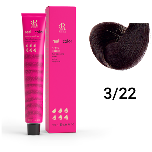 RR Line крем-краска Color Cream, 3.22 темный шатен интенсивный фиолетовый, 100 мл