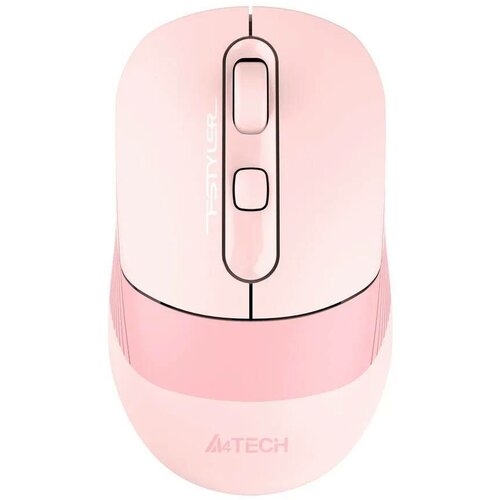 Мышь A4TECH, мышь оптическая, мышь беспроводная, USB, мышь 2400 dpi, мышь розового цвета