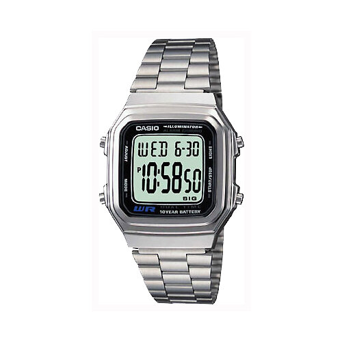 Наручные часы CASIO Collection, серый, серебряный