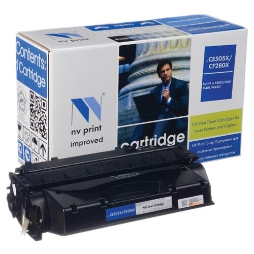 Картридж NV Print CF280X/CE505X для HP, 6900 стр, черный