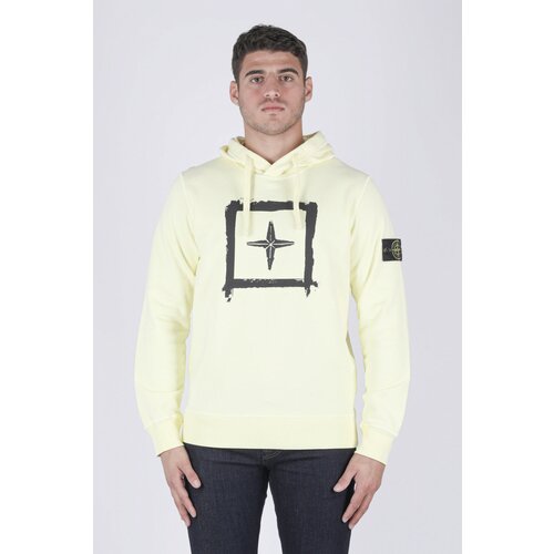Толстовка Stone Island, размер S, желтый
