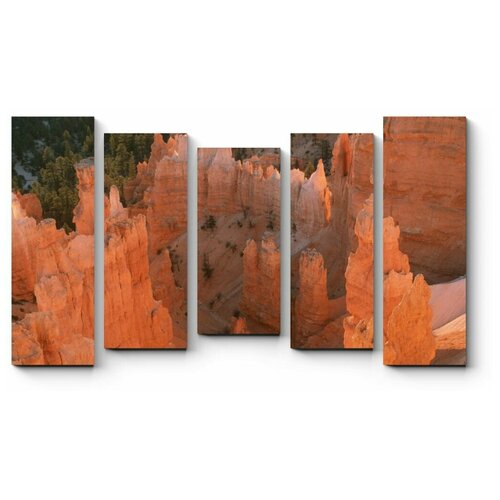 Модульная картина Крутой каньон150x90