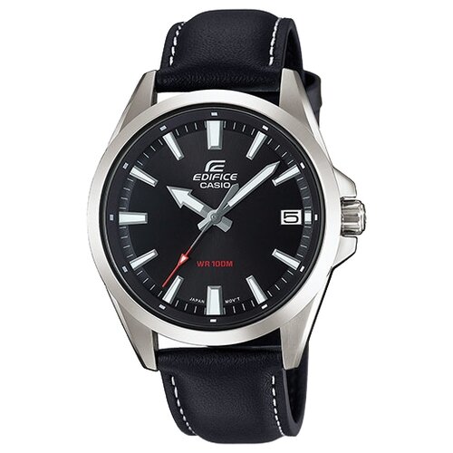 Наручные часы CASIO Edifice 19504, черный, серебряный