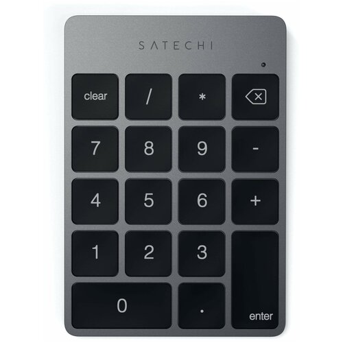 Беспроводная клавиатура Satechi Aluminum Slim Rechargeable Keypad space gray