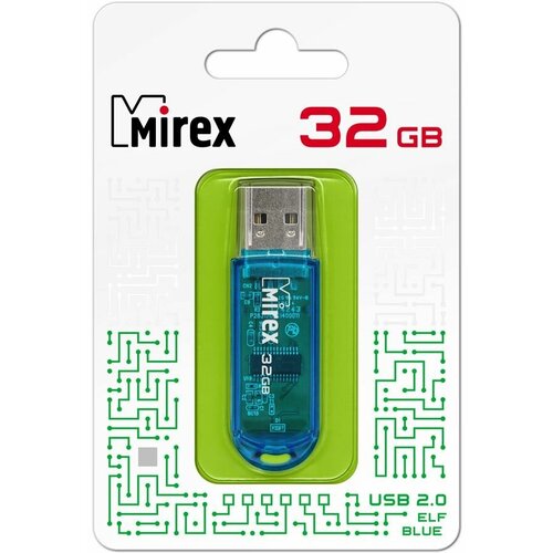 Флешка USB Flash Drive MIREX ELF BLUE 32GB