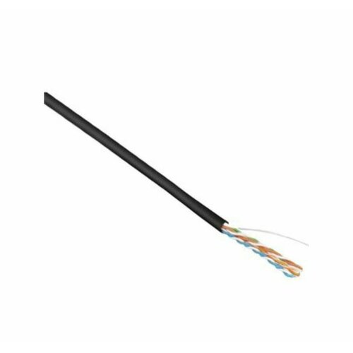 Интернет кабель уличный витая пара UTP cat.5e, 4x2x0,51, чистая медь (CU) / 10м
