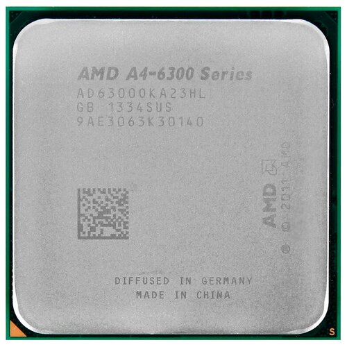 Процессор AMD A4-6300 FM2,  2 x 3700 МГц, OEM