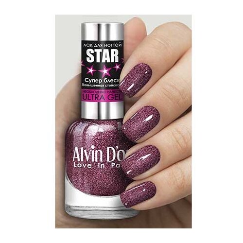 Alvin D'or Лак для ногтей STAR, 15 мл, 6132
